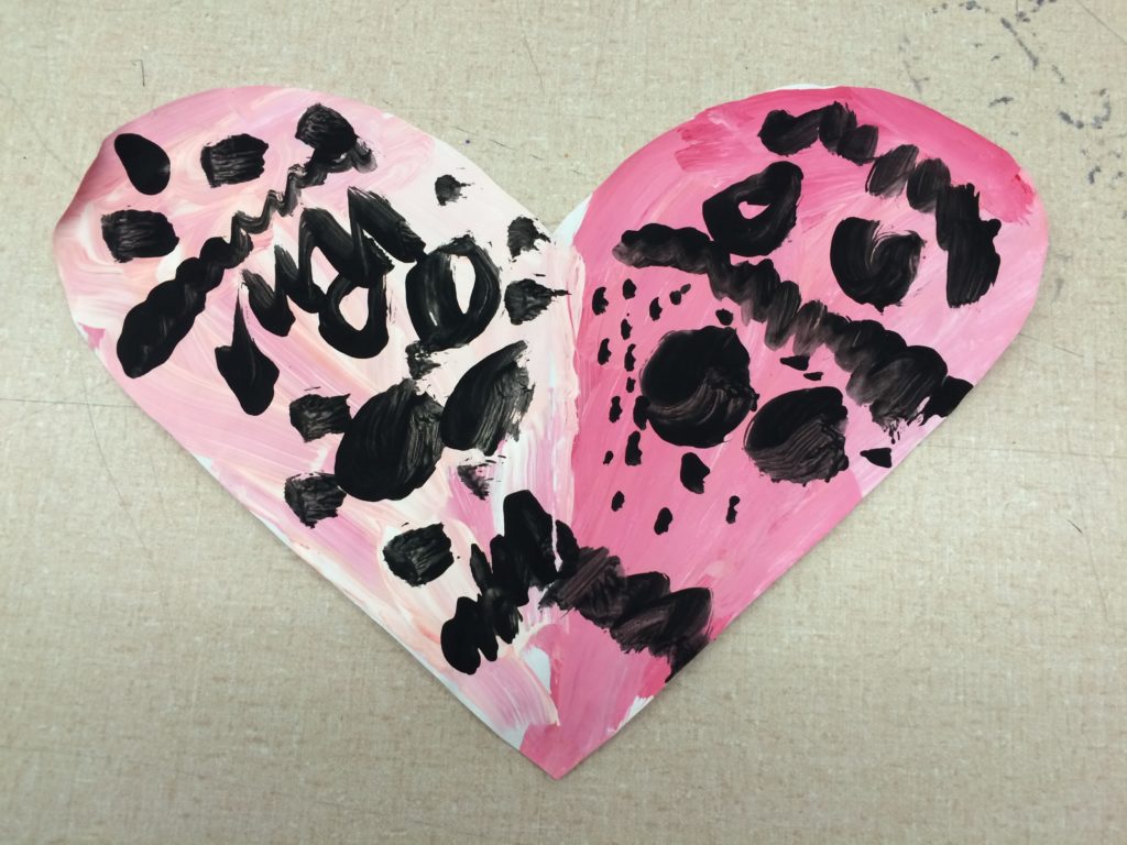 Picasso Hearts | Mrs. Art Teacher Lady